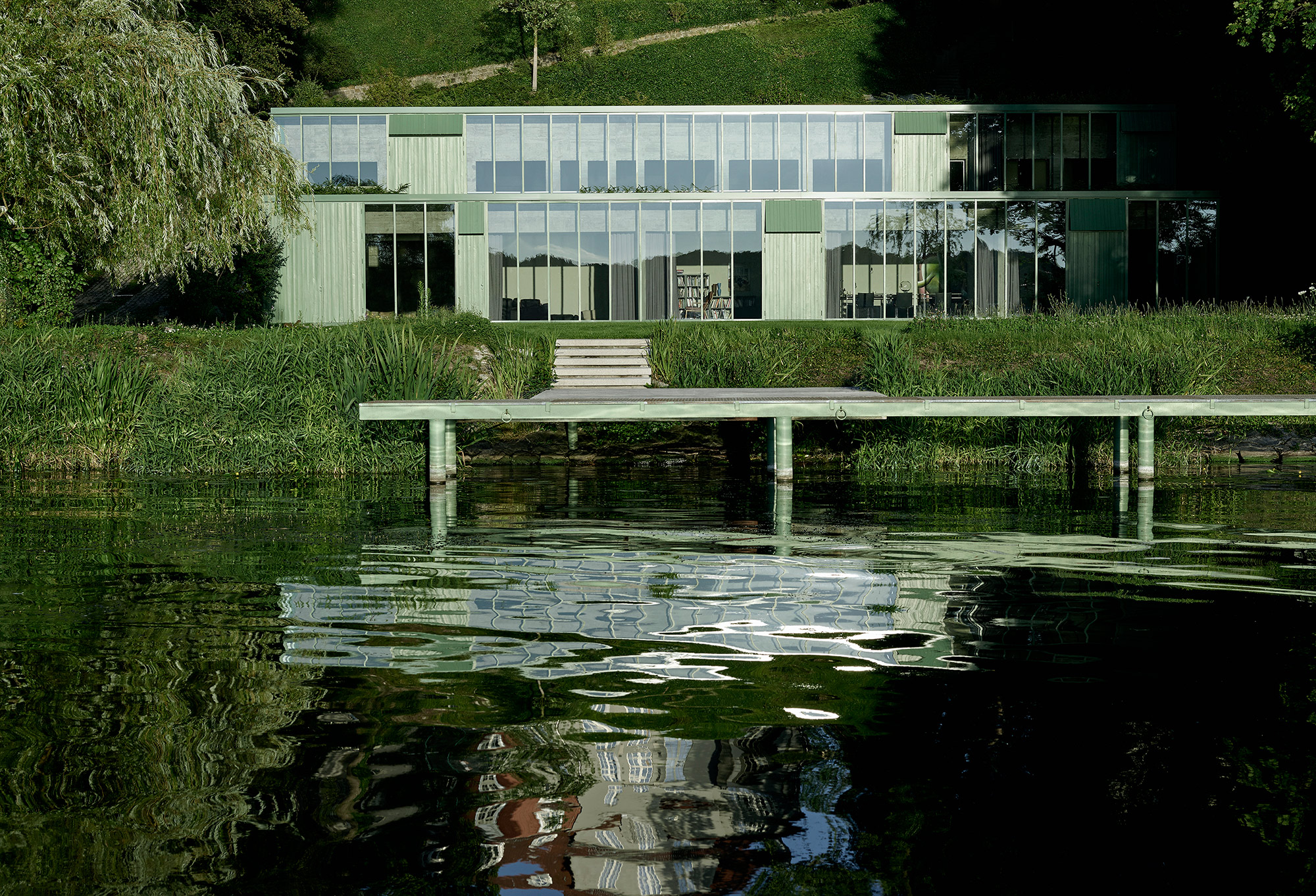 DAVID CHIPPERFIELD BOATHOUSE IN BERLIN, FOR WALLPAPER* MAGAZINE - HENRY ...