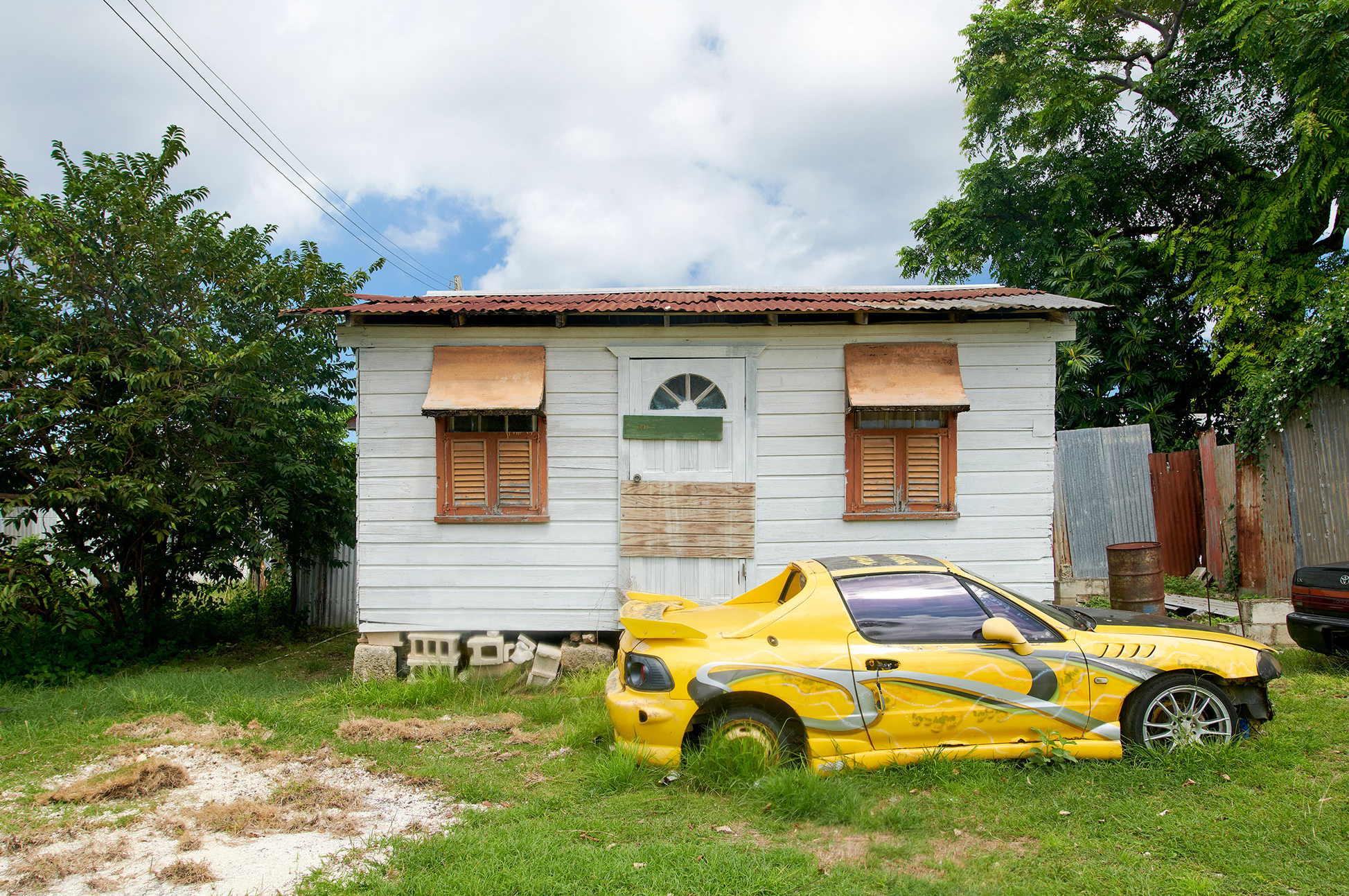 CHATTEL HOUSES OF BARBADOS - HENRY BOURNE
