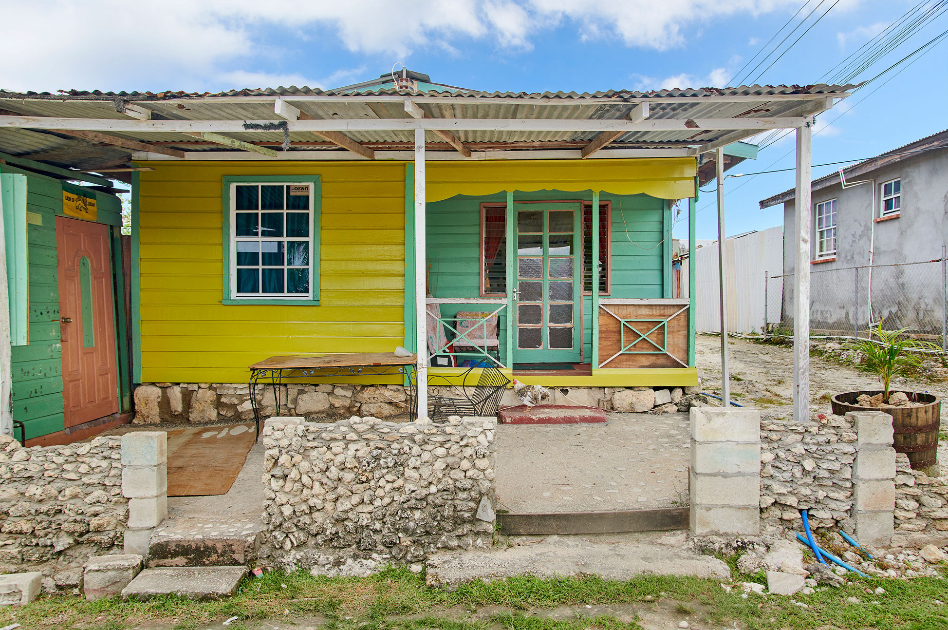 CHATTEL HOUSES OF BARBADOS - HENRY BOURNE