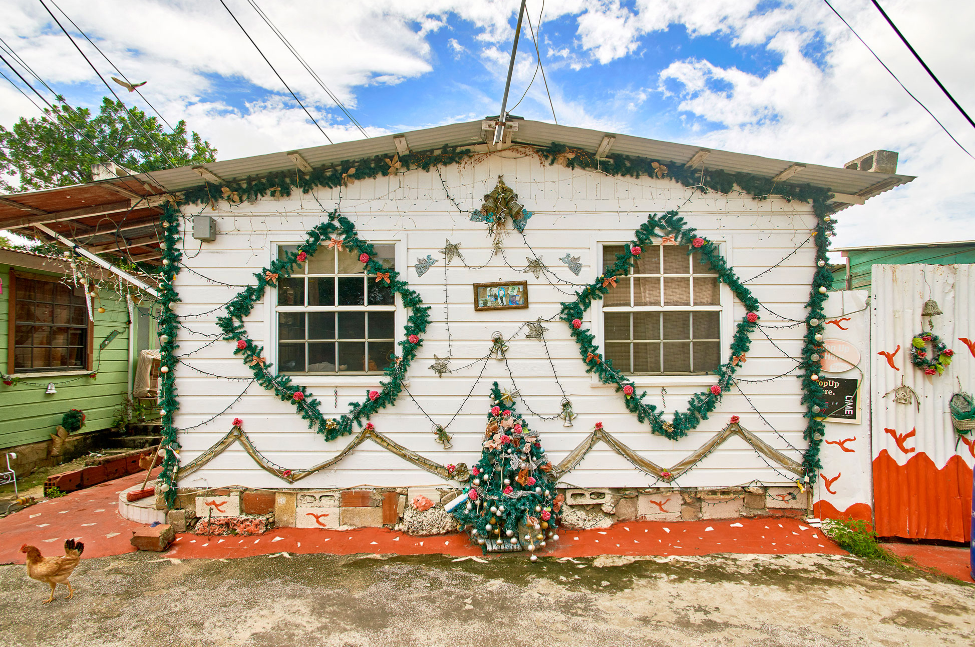 CHATTEL HOUSES OF BARBADOS - HENRY BOURNE