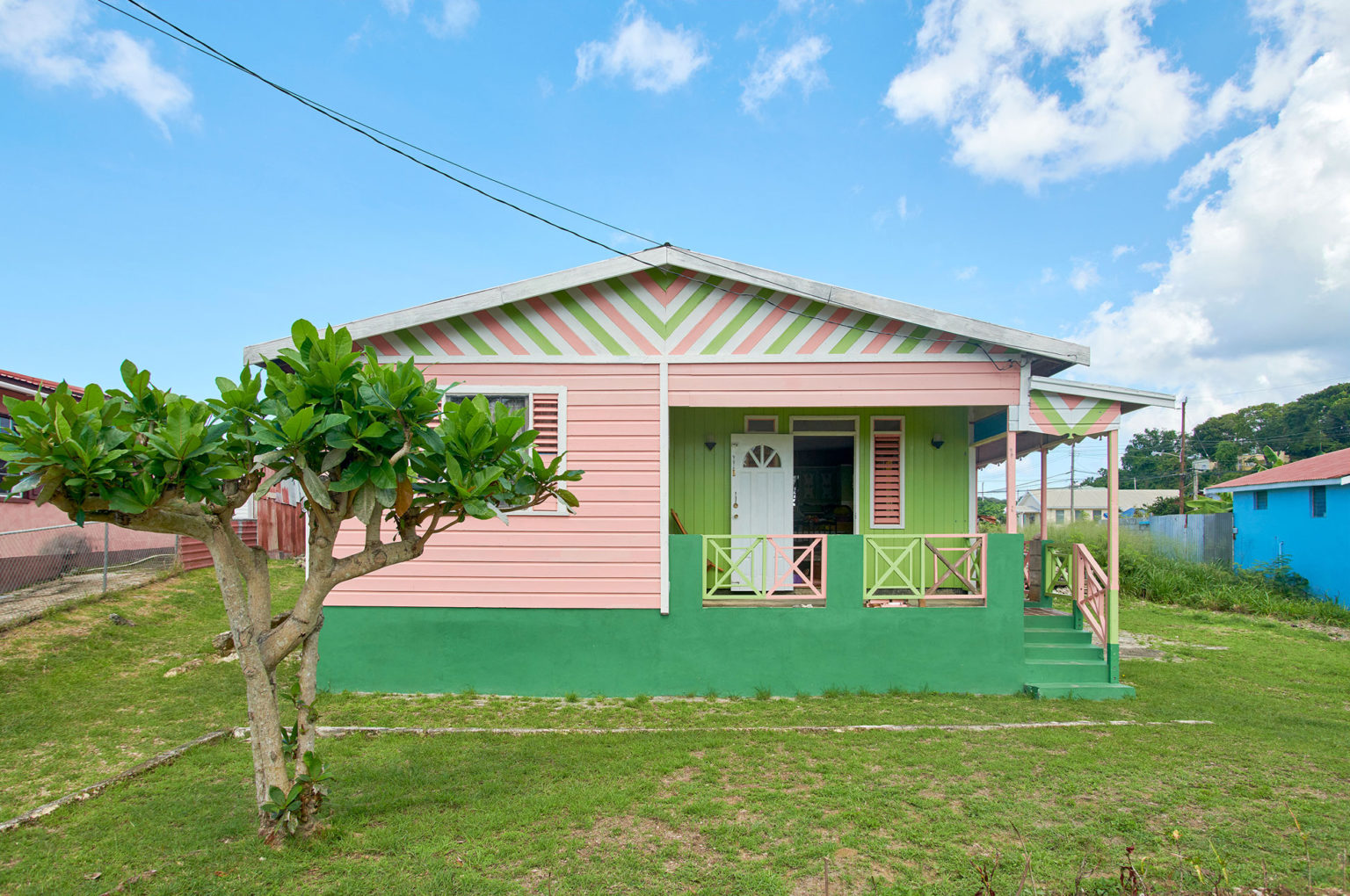 CHATTEL HOUSES OF BARBADOS - HENRY BOURNE