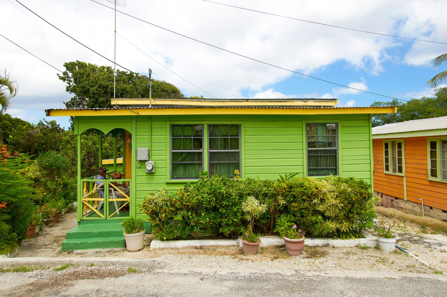 CHATTEL HOUSES OF BARBADOS - HENRY BOURNE