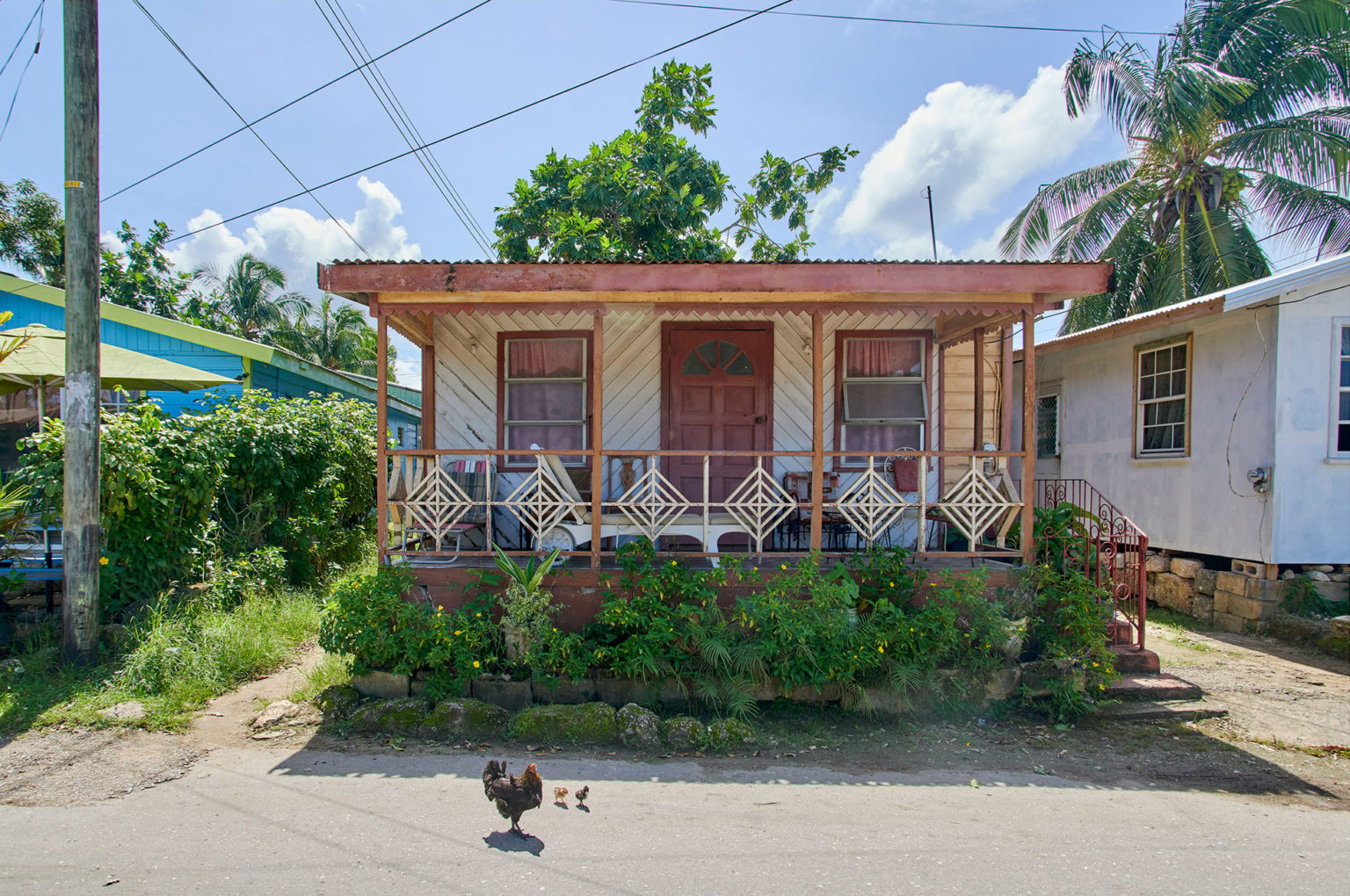 CHATTEL HOUSES OF BARBADOS - HENRY BOURNE