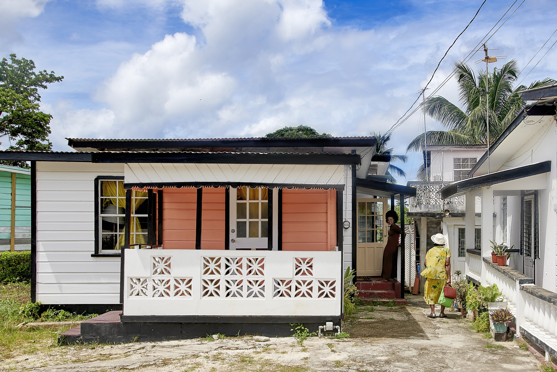 CHATTEL HOUSES OF BARBADOS - HENRY BOURNE